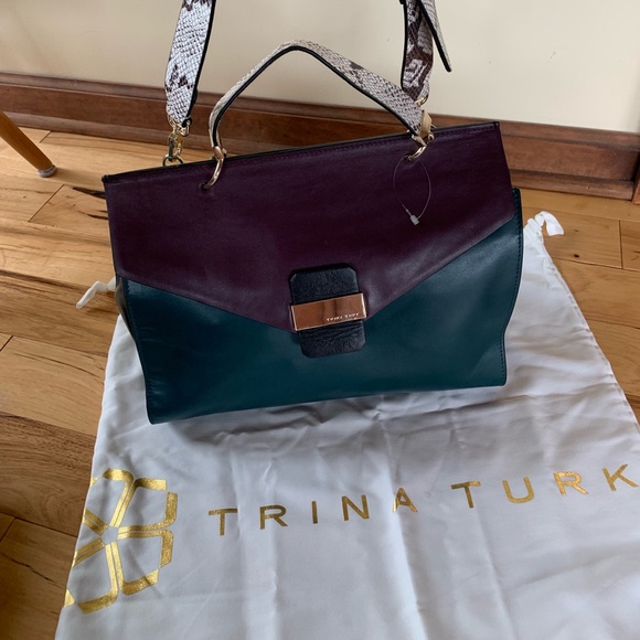 Trina Turk | Bags | Trina Turk Leather Purse | Poshmark